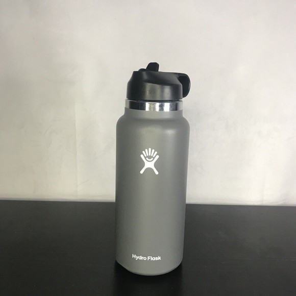 Hydro Flask | Other | Hydro Flask 32 Oz Stainless Steel Water Bottle Lid Wide Mouth Bottle Dark ...